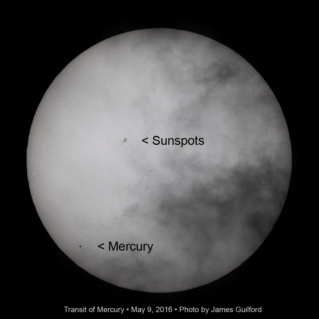See the transit of Mercury Monday, November 11 | CAA: Cuyahoga ...